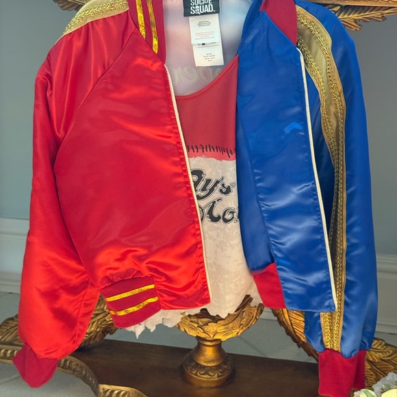 Suicide Squad | Other | Suicide Squad Red And Blue Jacket | Poshmark